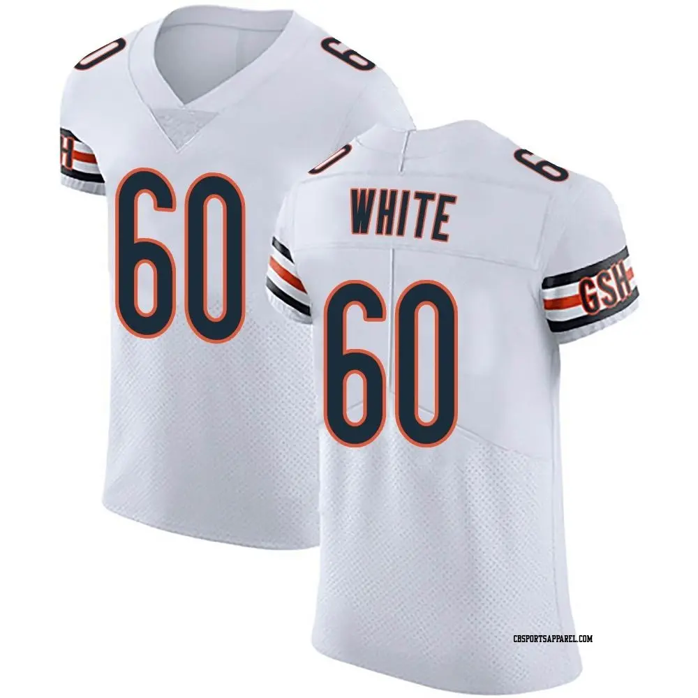Elite White Men's Javin White Chicago Bears Vapor Untouchable Jersey ...