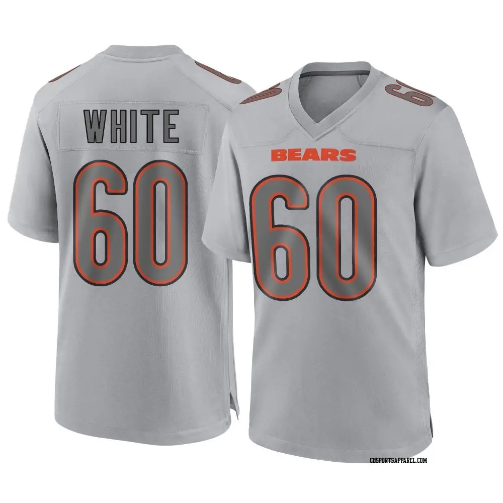 Game Gray Youth Javin White Chicago Bears Atmosphere Fashion Jersey ...